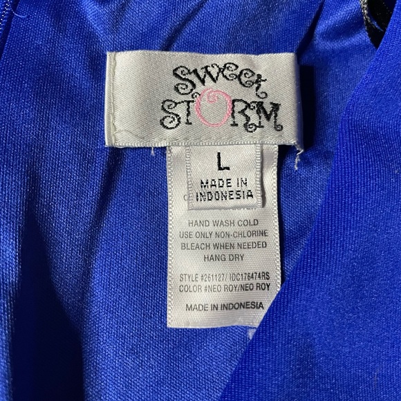Sweet Storm | Dresses | Sweet Storm Large Beautiful Blue | Poshmark